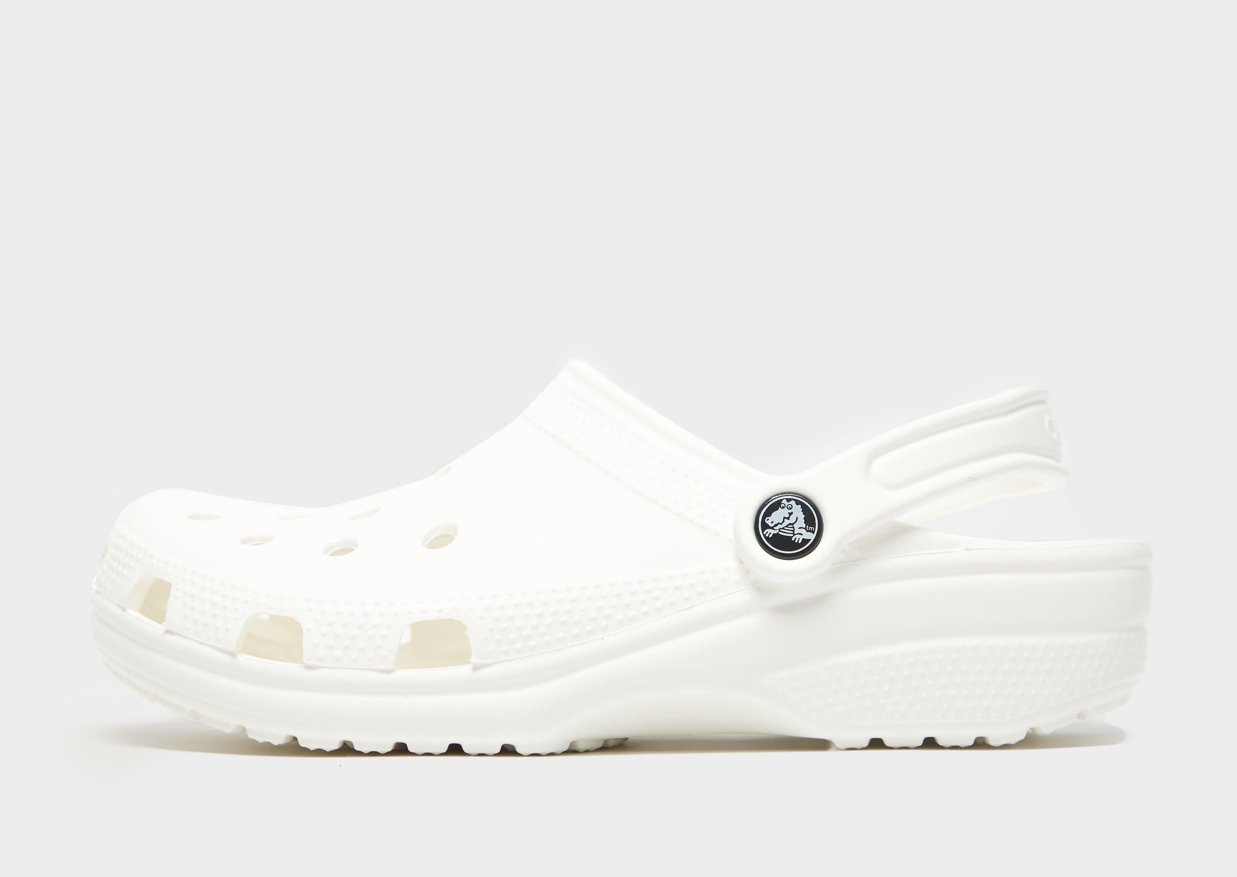 White Crocs Classic Clog - JD Sports Australia